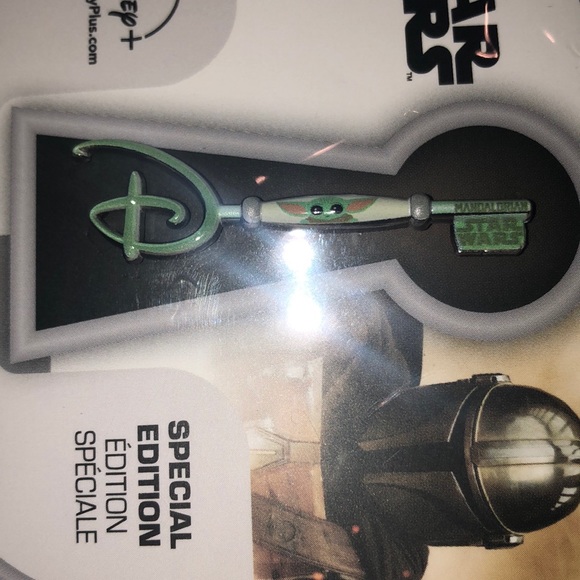 Disney | Accessories | Disney Star Wars Mandalorian Key Pin New | Poshmark